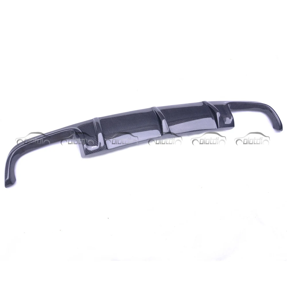 Car Body Kits Carbon Fiber Rear Lip Bumper Fin Spoiler Diffuser for ...