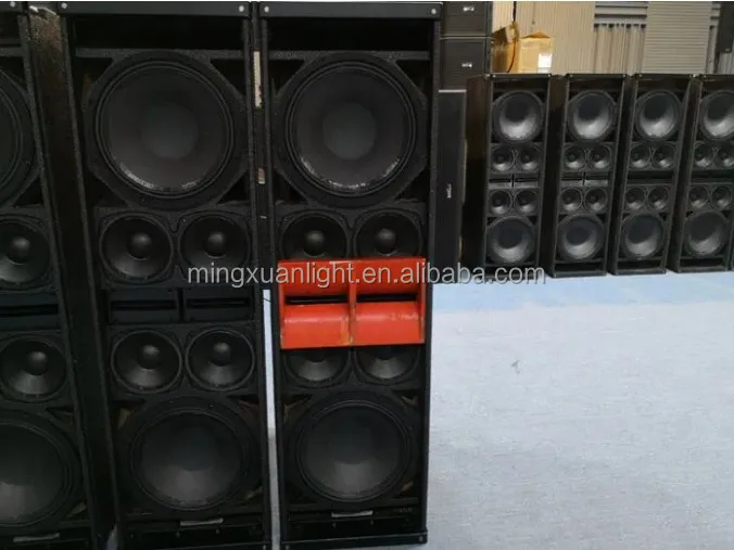 Dual 12 Inch 4 Way Waterproof Line Array Speaker System