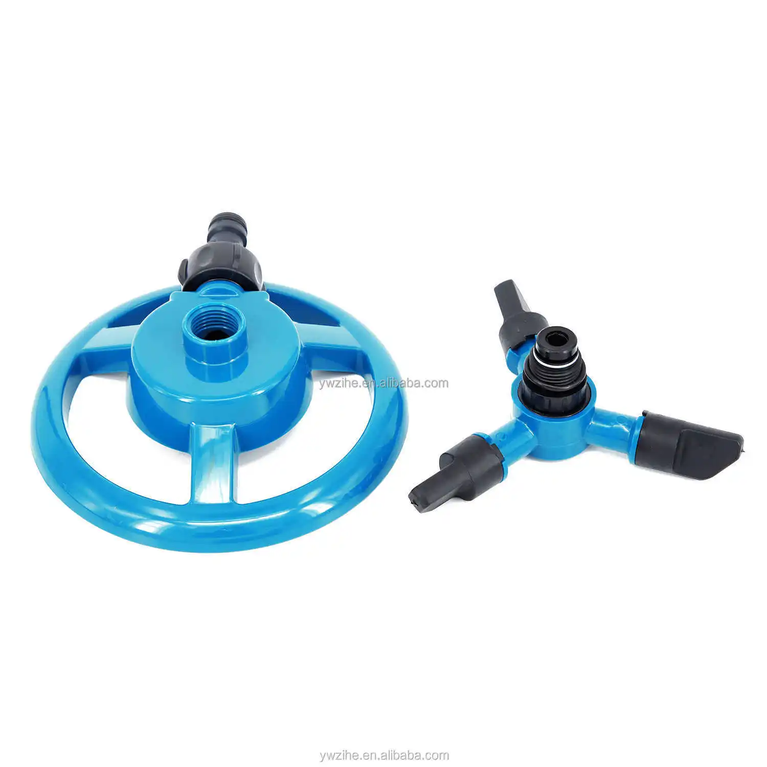 Garden Sprinklers Automatic Watering Grass Lawn 360 Degree Rotating ...