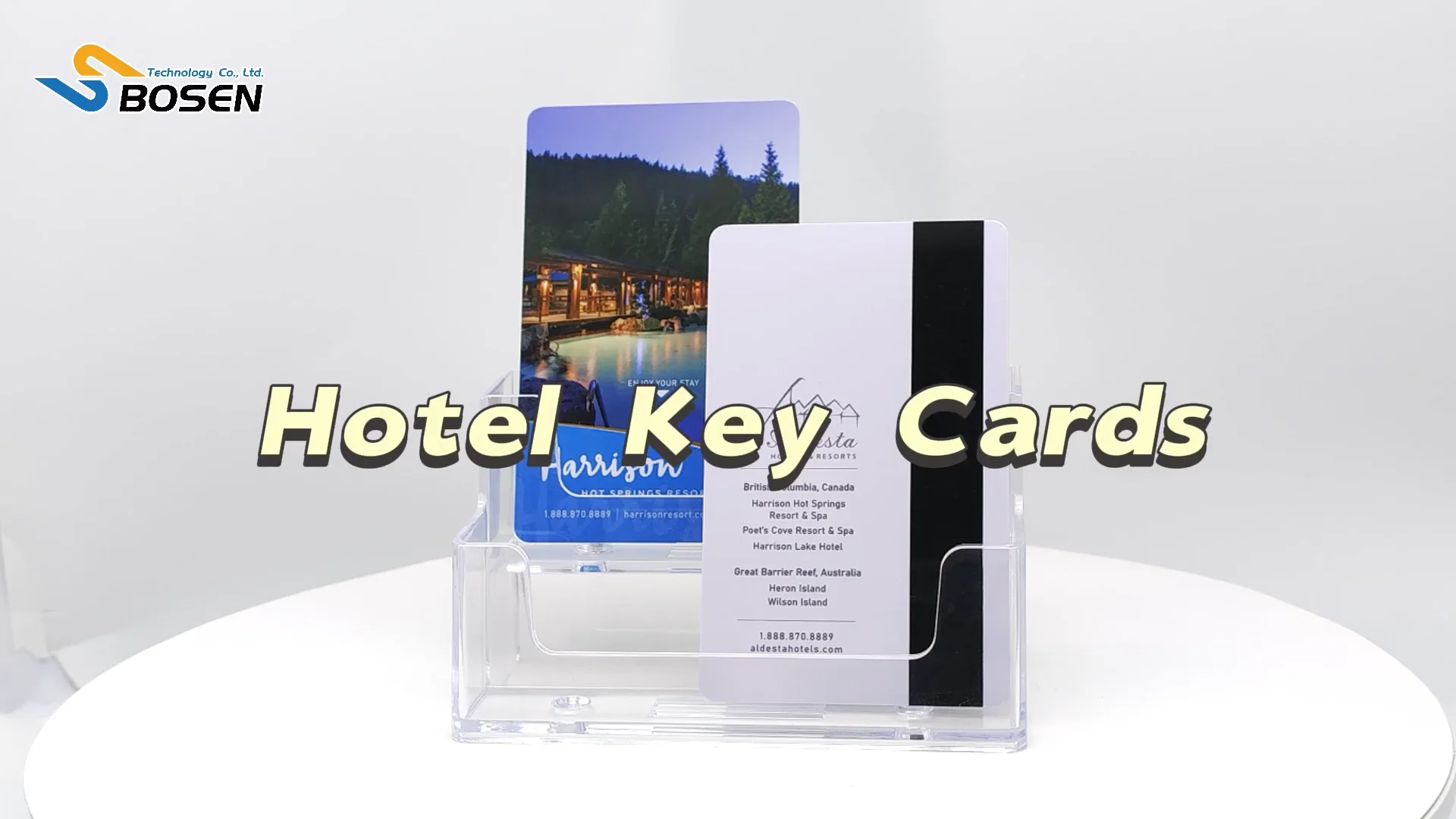 Custom Pvc Rfid Magnetic Hotel Key Card Plastic Magnetic Stripe Hotel ...