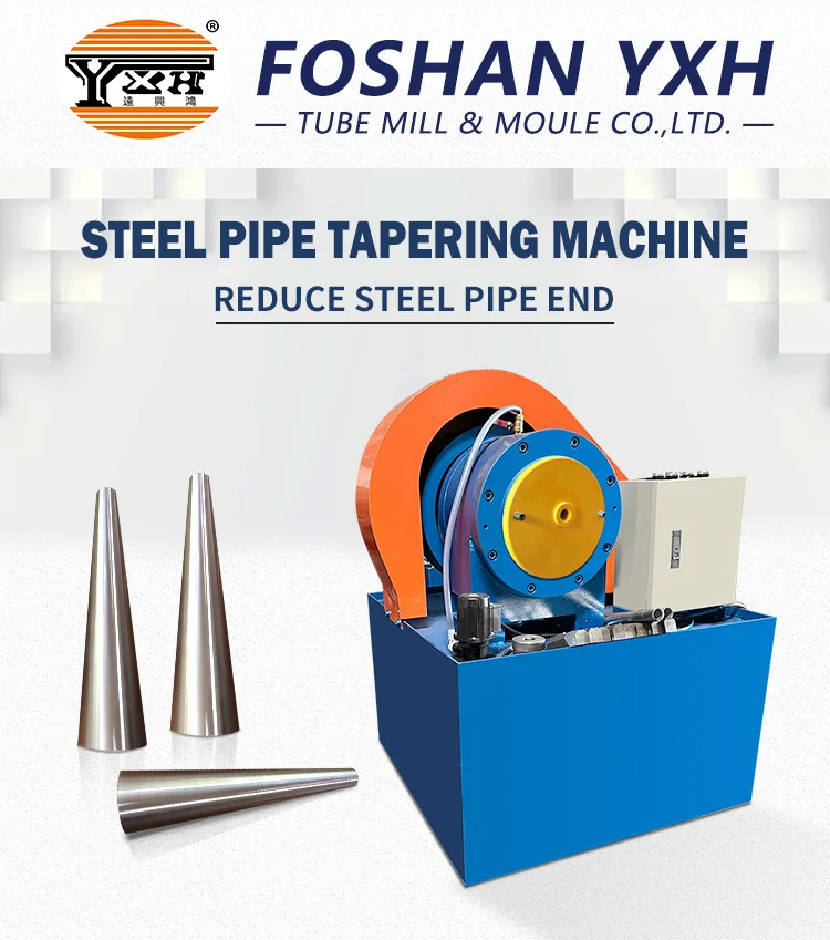Easy to Operate Round Metal Tube Tapering Machine