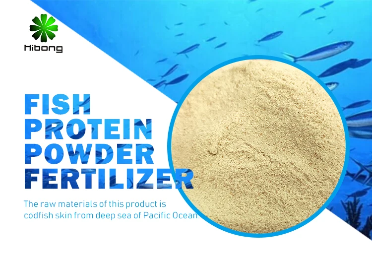 Qingdao Hibong High Quality Amino Acid 90% Organic Fish Protein Powder ...