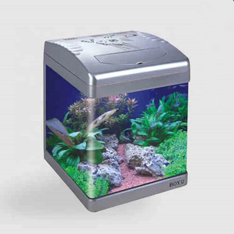 BOYU Luxury Aquarium tank Fish tank Akvaryum 26L Aquarium Accessories ...