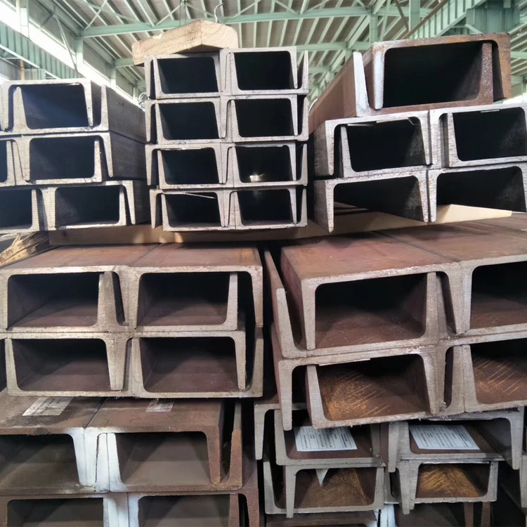 Structural Channel Steel Rail 50x25 Channel Section Hot Rolled Steel U ...