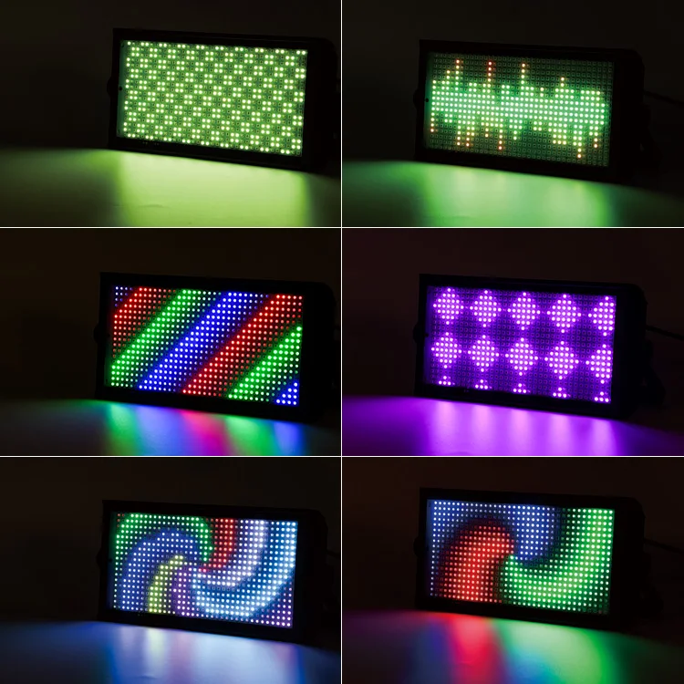 Vorlane Factory LED Stage Light DMX Control RGB Full Color Atomic 1000w ...