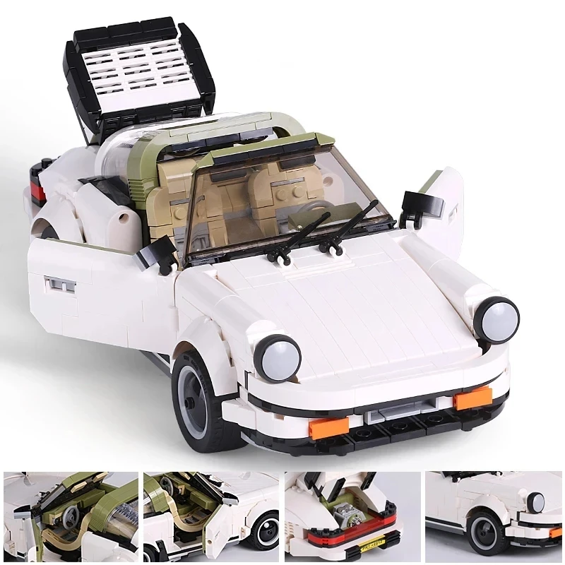 Mould King 13103 Technical Targa Fit 10295 Sports Racing Car Model Diy ...