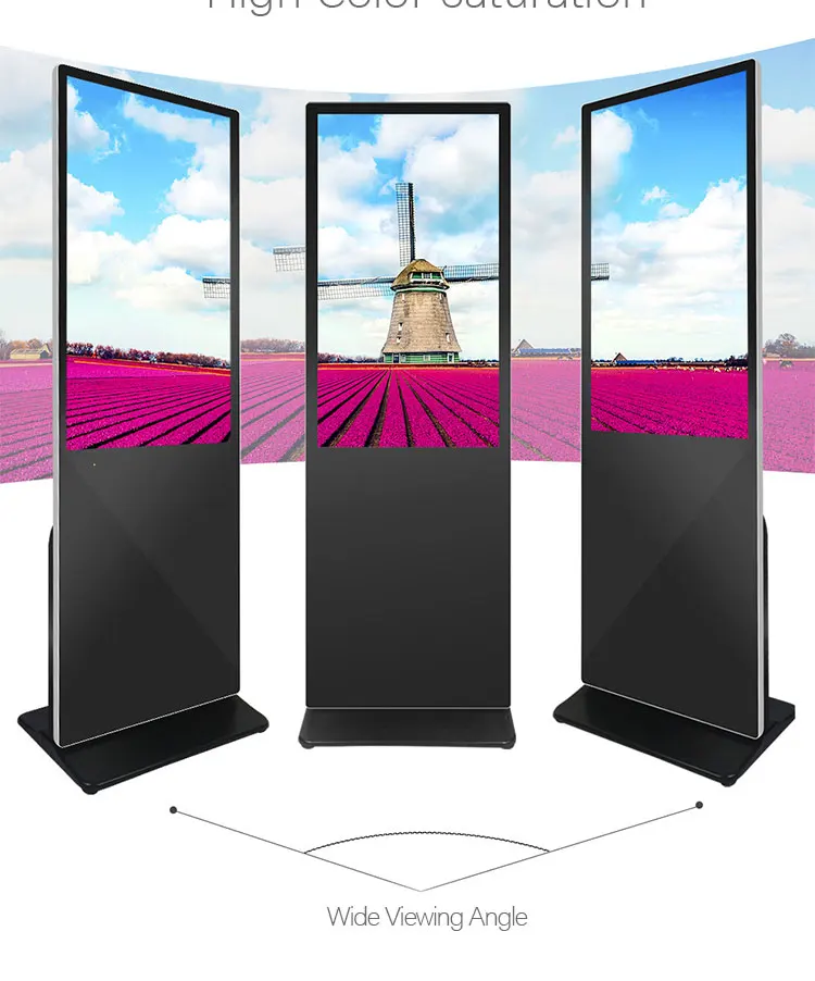 100inch Big Size Shopping Mall Kiosk Customized Smart Android Touch Lcd ...