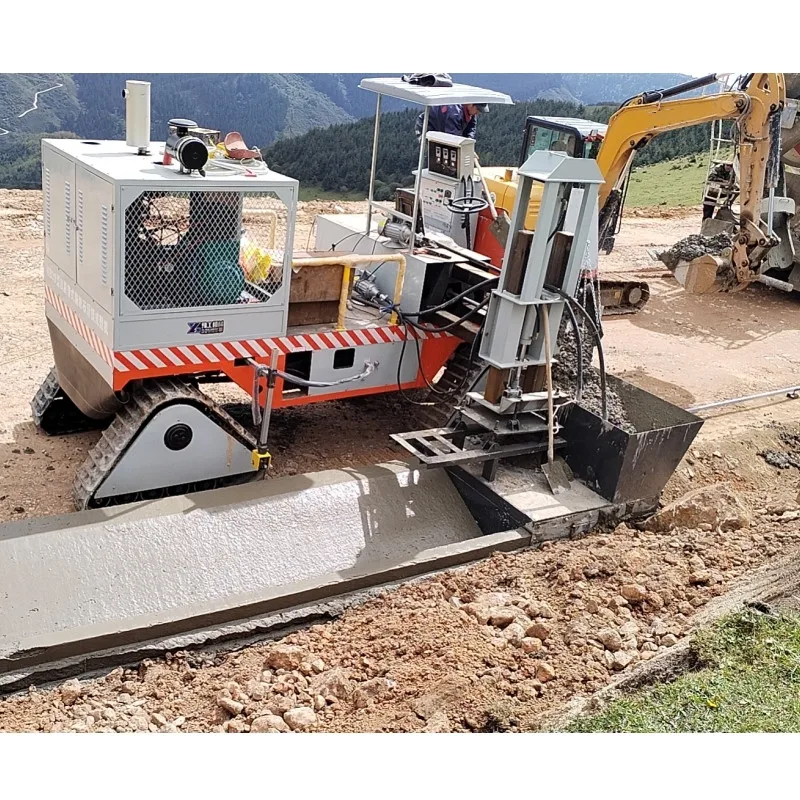 High QUALITY Concrete Kerb Road Curb Making Kerb Laying Machine at ...