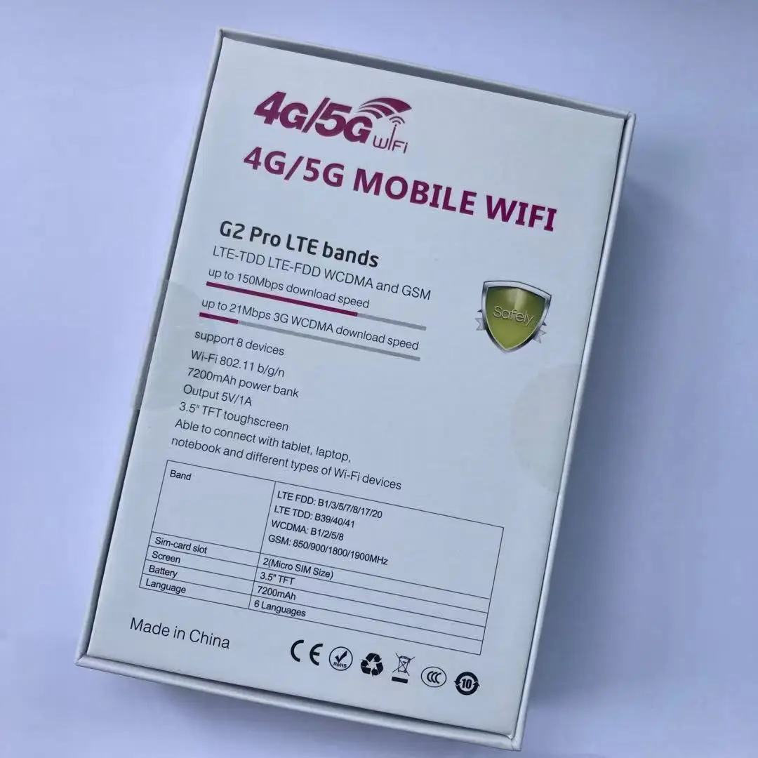 Unlocked G2 Pro 4g Portable Mobile Wireless Modem Mini 4g Lte Wifi ...