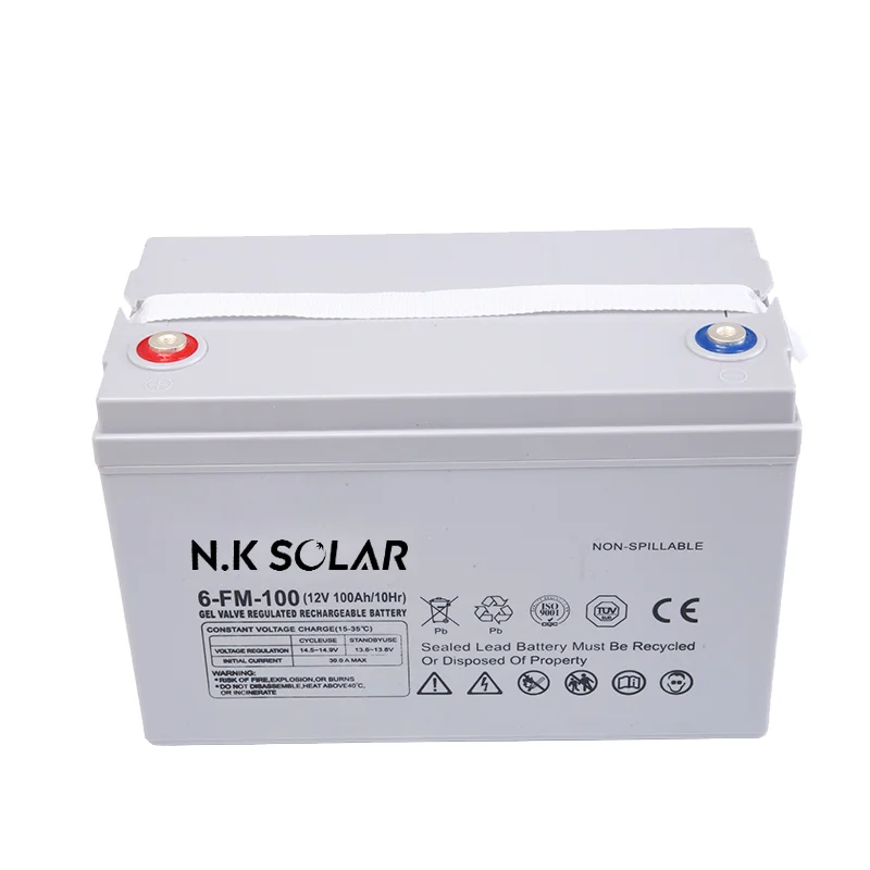 12v 100a 150a 200a Gel Battery Long Life Time To Use For Solar System ...