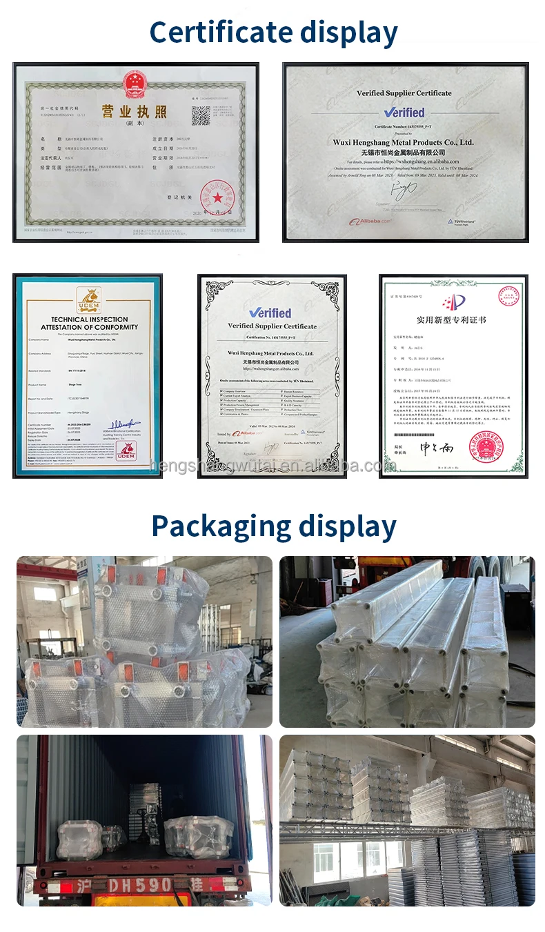 Aluminum Alloy Truss - 400*400mm, Portable Stage Support