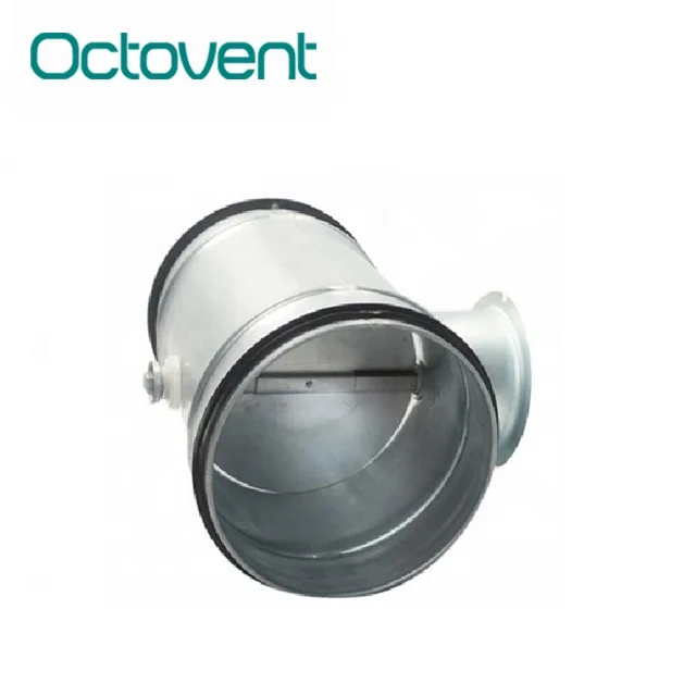 Duct Fitting Steel Spiral Duct Vcd Volume Control Damper - Buy Vcd ...