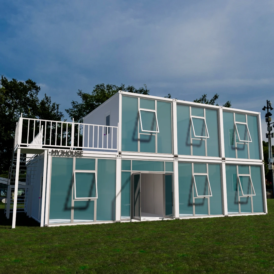 Ll 162sqm 2 Story Detachable Quick Assemble Prefab House Container ...