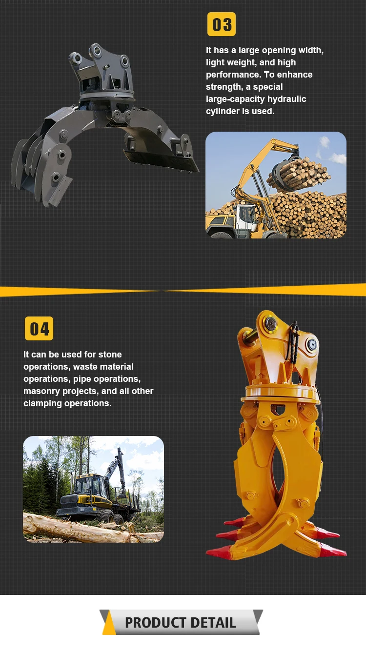 Mechanical Wood Grabber Hydraulic Wood Grabber Wood Grabber Hydraulic ...