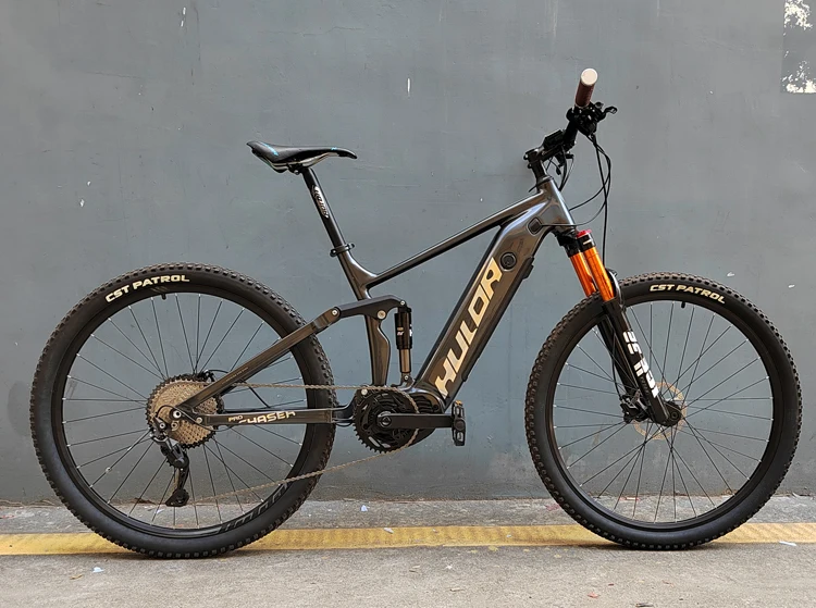 Bafang M500 Mid Drive Full Suspension E Bike M600 Ebike 500w Electric Mountain Bike ...