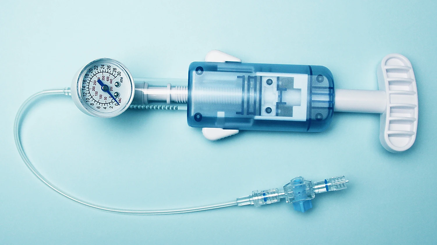 Tianck Medical Balloon Inflation Device - 20ml, 30atm