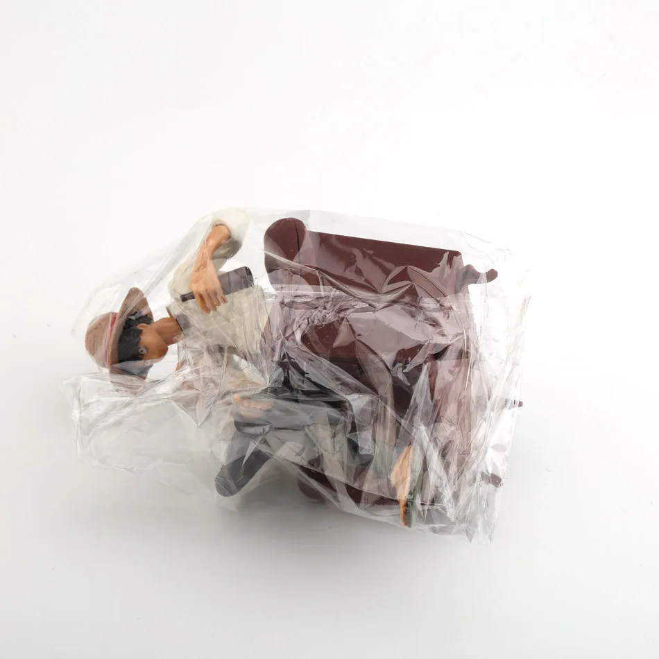 Luffy Sitting with Sofa Figure - Japanese Anime Mini Toy
