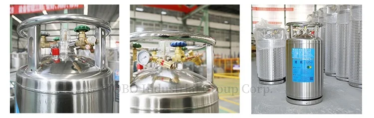 Cryogenic Tank Dpl 175l Weld Liquid Nitrogen/o2/co2 Dewar Flask Liquid ...