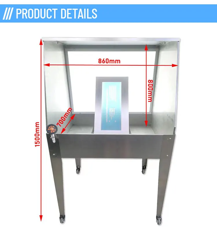 Doyan Screen Printing Washout Booth - Efficient & Durable