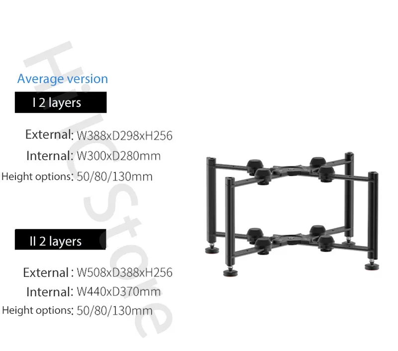 Fell Audio Amp - HIFI Audio Amplifier Amp Decoder Frame Rack