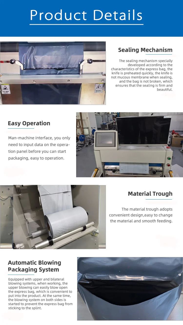 Autobag/ Poly Automatic Bagger Desktop Pre-opened Roll Bag Packing ...