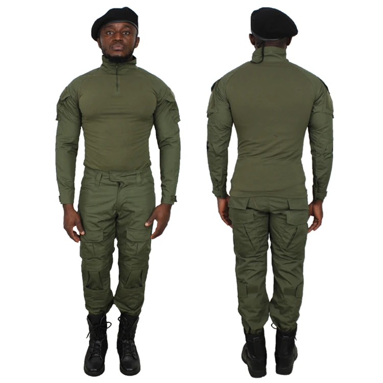 Custom Tactical Uniforms - Green Security Guard Clothing