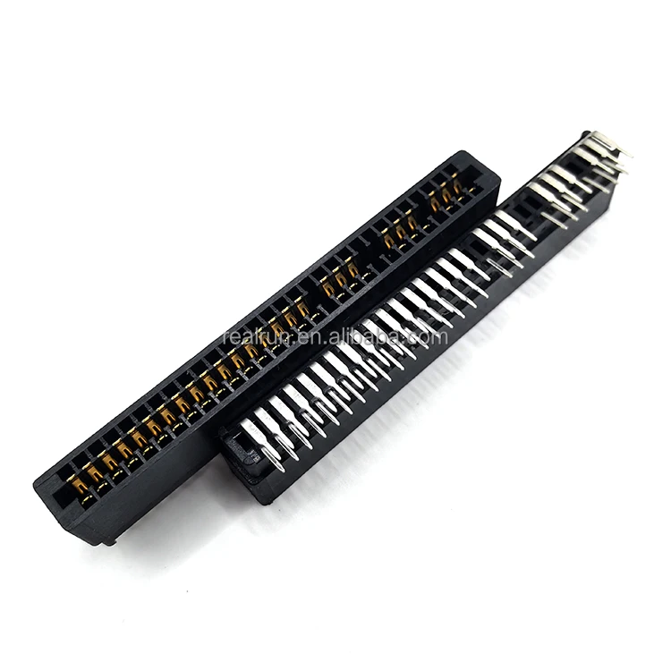 2.54mm Pitch PCB Card Edge Connector Right Angle 2*30P 60 Position for Sale