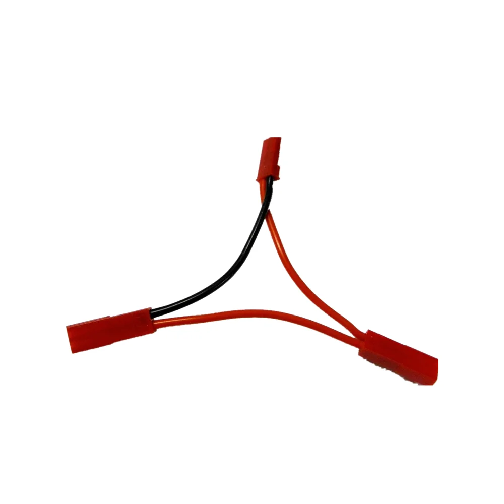 Red JST 2p Battery Connector with PVC Insulation Male and Female LIPO ...