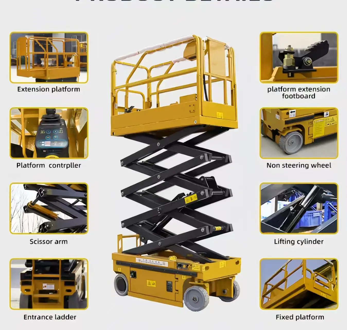 Industrial Scissor Lift Mobile Elevating Lifter Automotive Cargo Lift ...