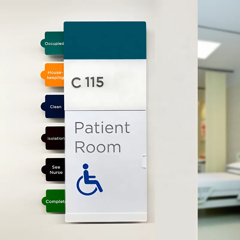 EZD Wayfinding Interior Signage - Customized Door Plates