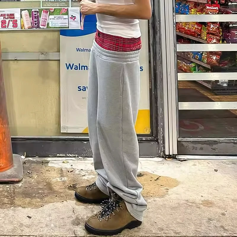 Custom Jogger Flared Trousers - Double Waisted Sweatpants