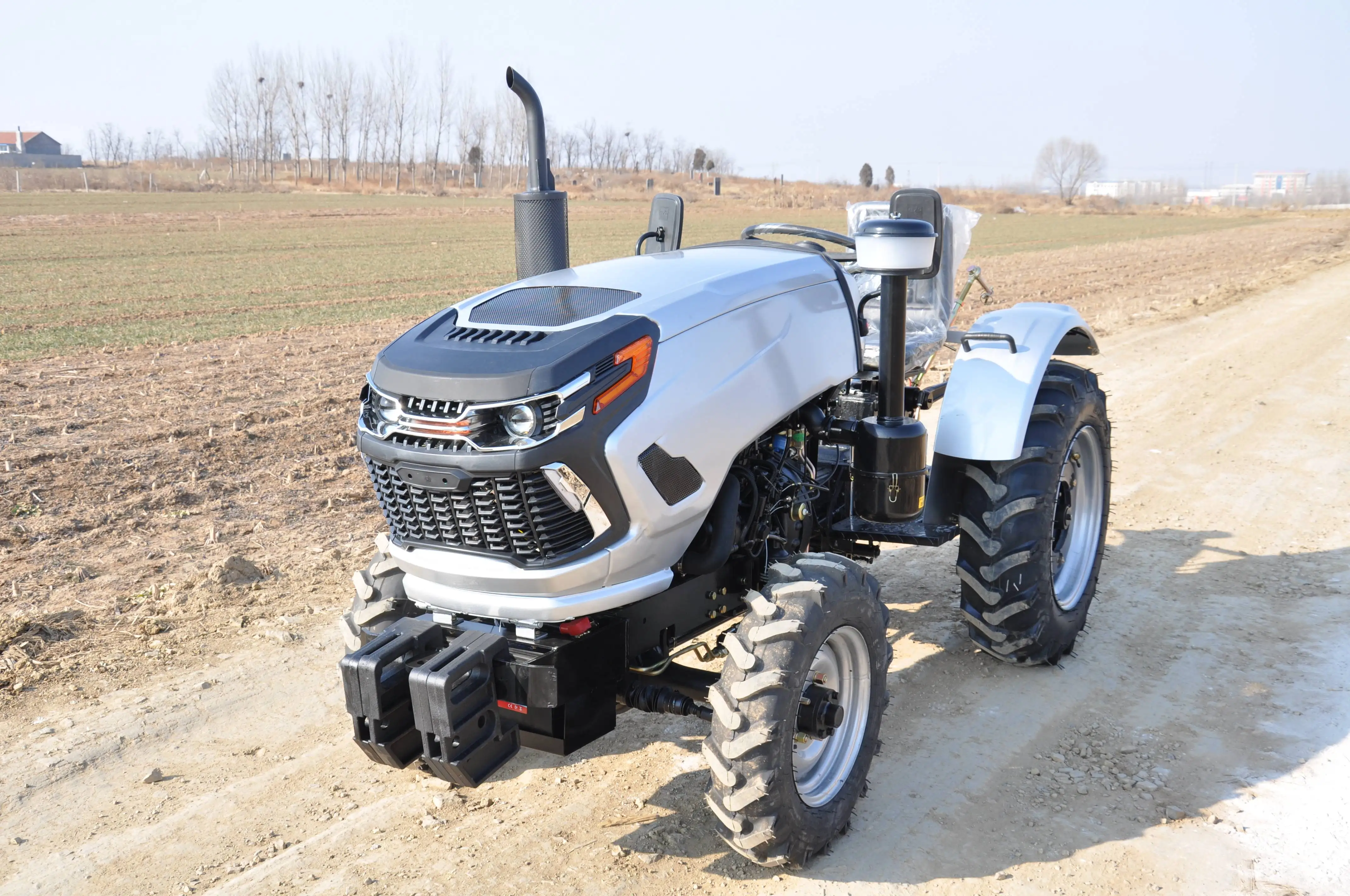 24hp 4wd Tractor Front Loader Farm Garden Tractor Agricultural Farm And ...