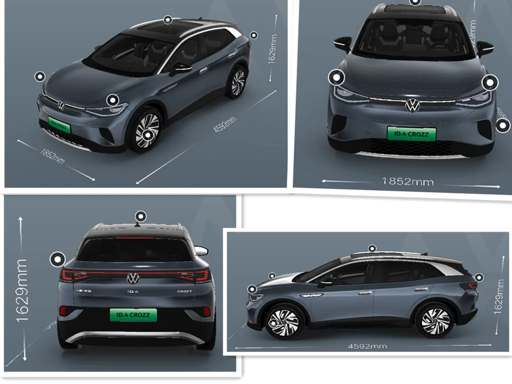 Cheap Vw Id4 Id6 Crozz Prime Ev New Energy Vehicles Sport Electric Cars Auto Electric Id6 X Pro ...