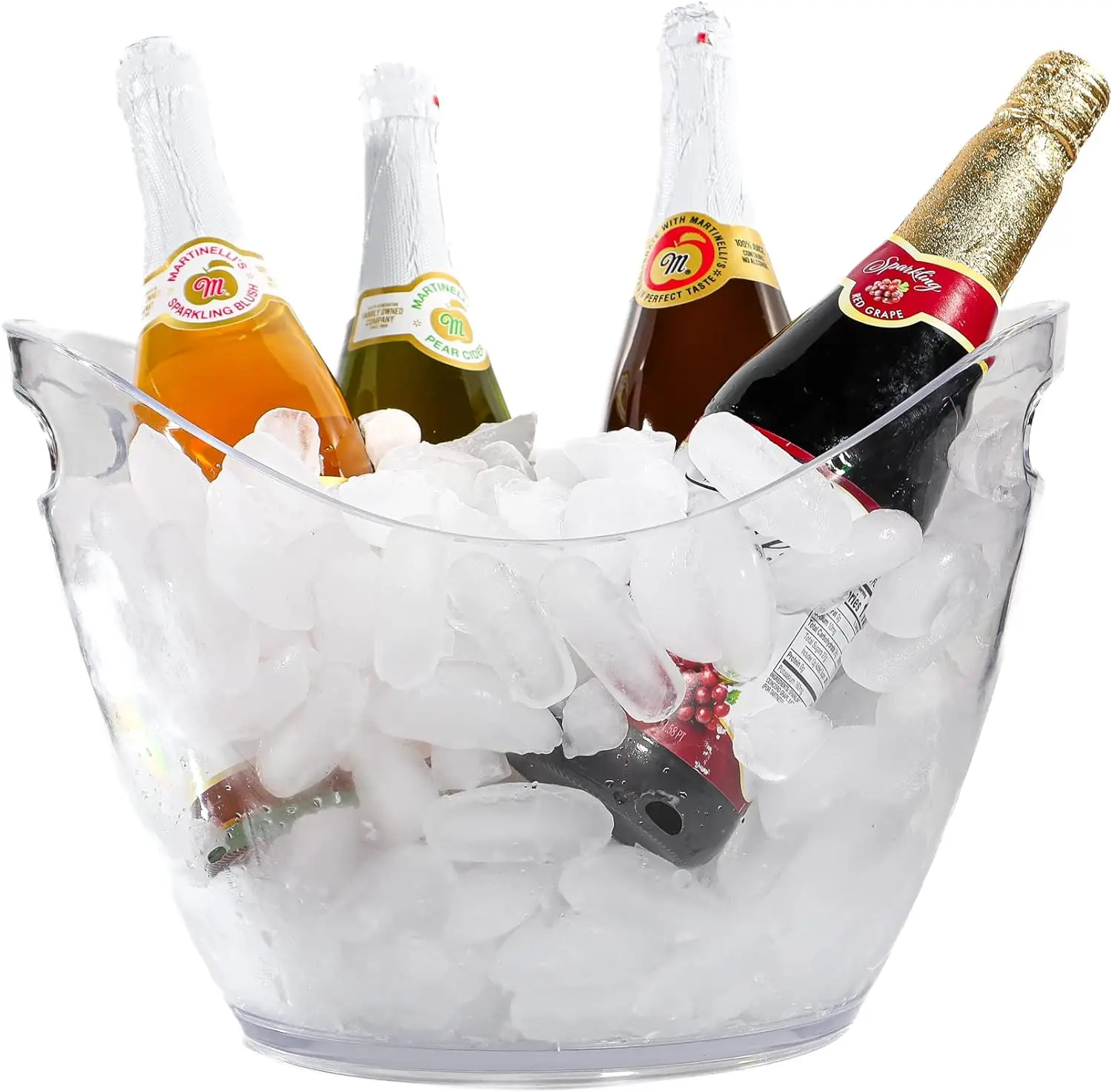 Alibaba.com: Custom logo Promotional Plastic 4L 8L 10L Clear Acrylic ...