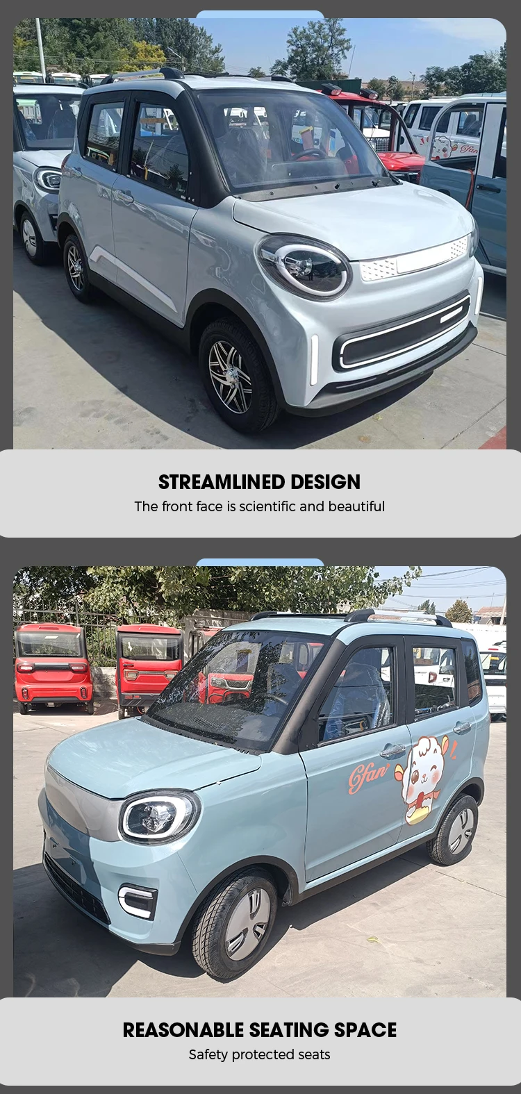 Runtoe 2024 New Electric Vehicle Ora Good Cat Cheap Chinese Low Speed ...