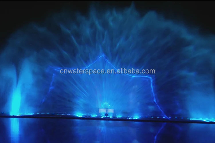 Laser Projector Fountain 3D Hologram Show Show Water Screen Projection ...