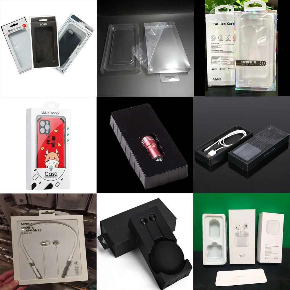 Custom Shape Three Side Folded Blister Packing Micro Sd Memory Card ...