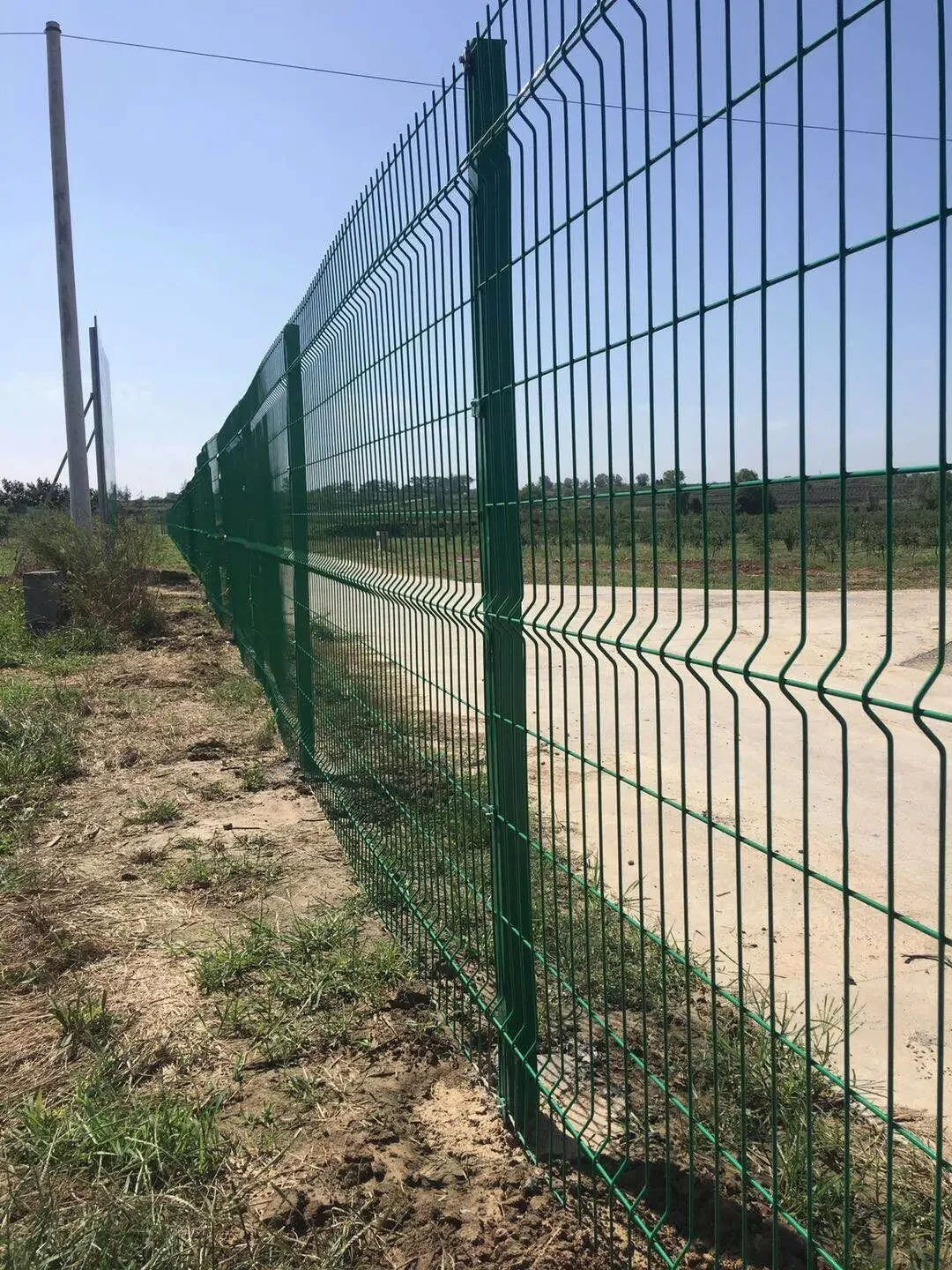 Garden Fence Panels 3d Curved Fence Netting Professional 3d Curved Bending Pvc Coated Fencing ...