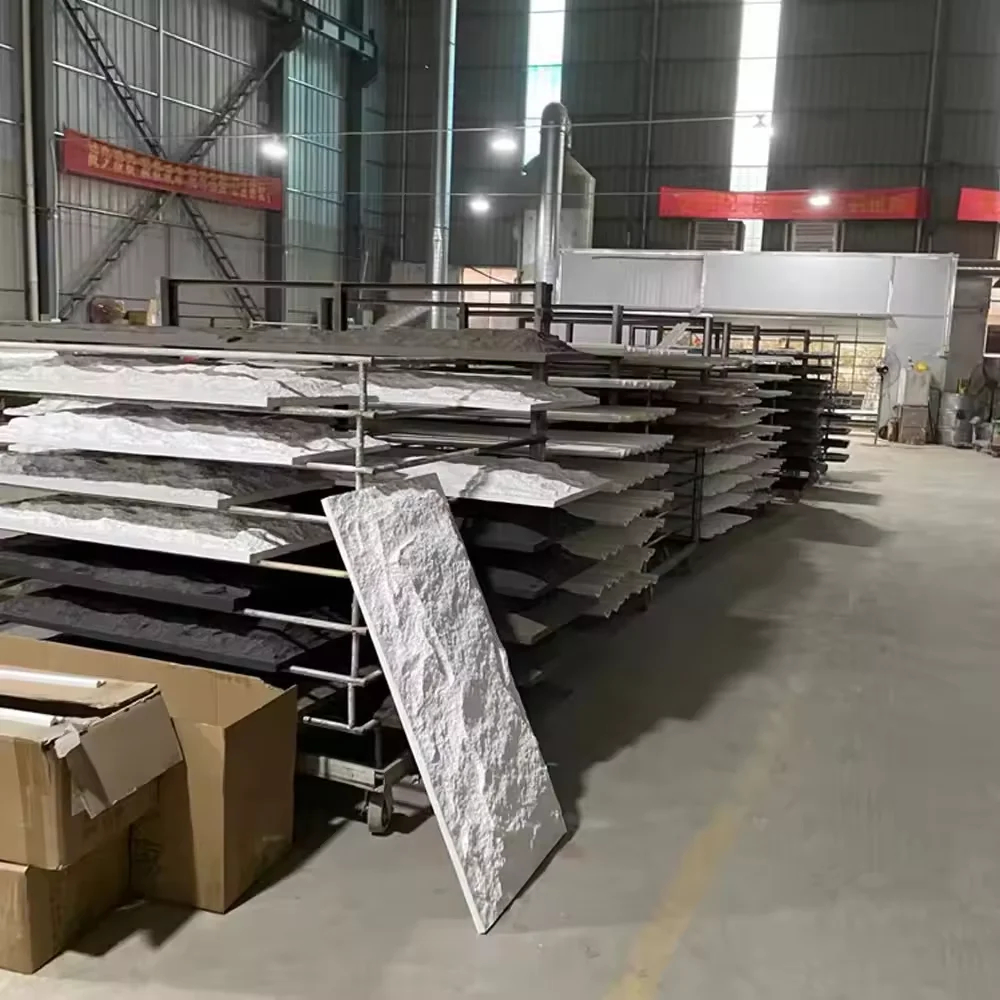 Decorative PU Faux Rock Polyurethane Panel 3D PU Wall Panel