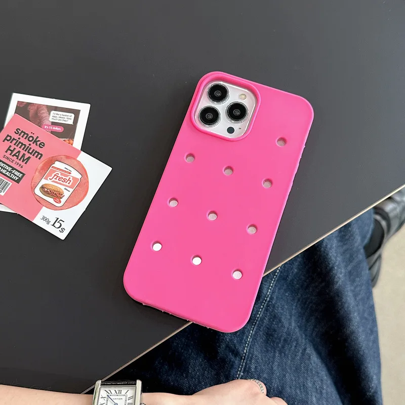 Customized Silicone Case With Holes Diy Personalized Mobile Case With ...