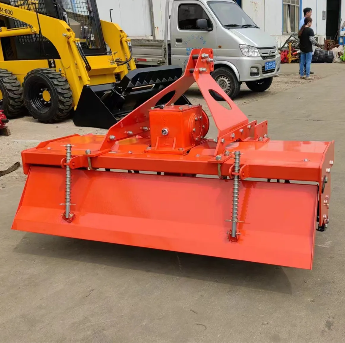 3 Point PTO Drive Rotary Cultivator Rotavator, Farm Soil Rotary Tiller ...