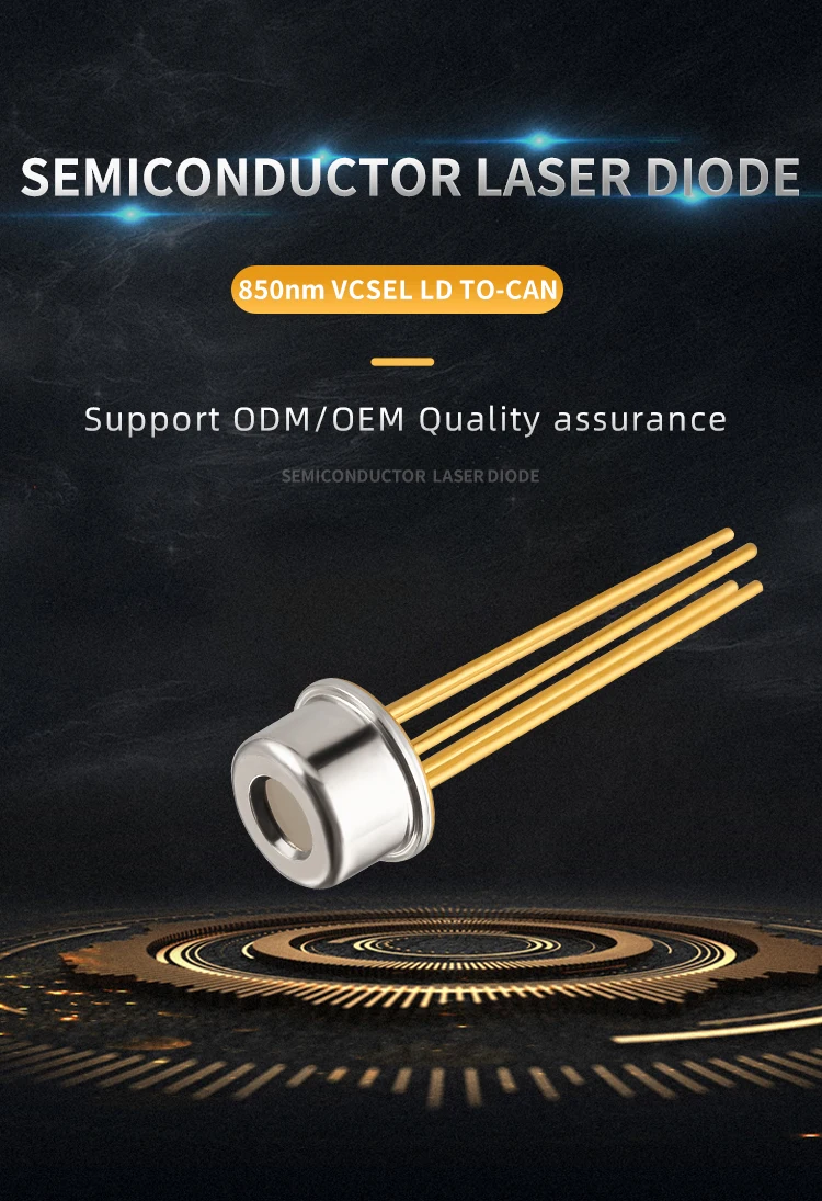 10g 850nm Vcsel Ld To-can Long Wave Package Laser Diode Semiconductor ...
