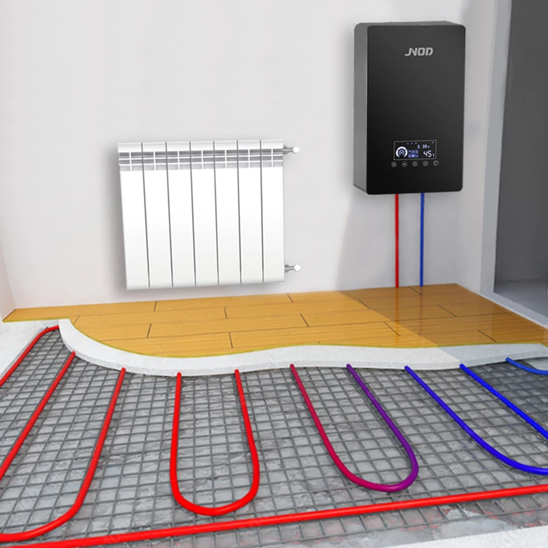 JNOD Floor Heating Systems Home Central Heating Electric Hot Boiler ...