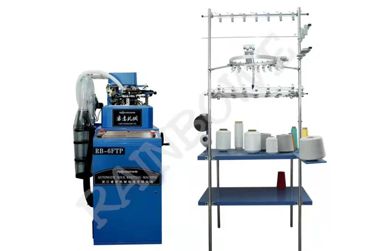 2 Year Warranty Automatic Sock Knitting Machines - Easy to Operate