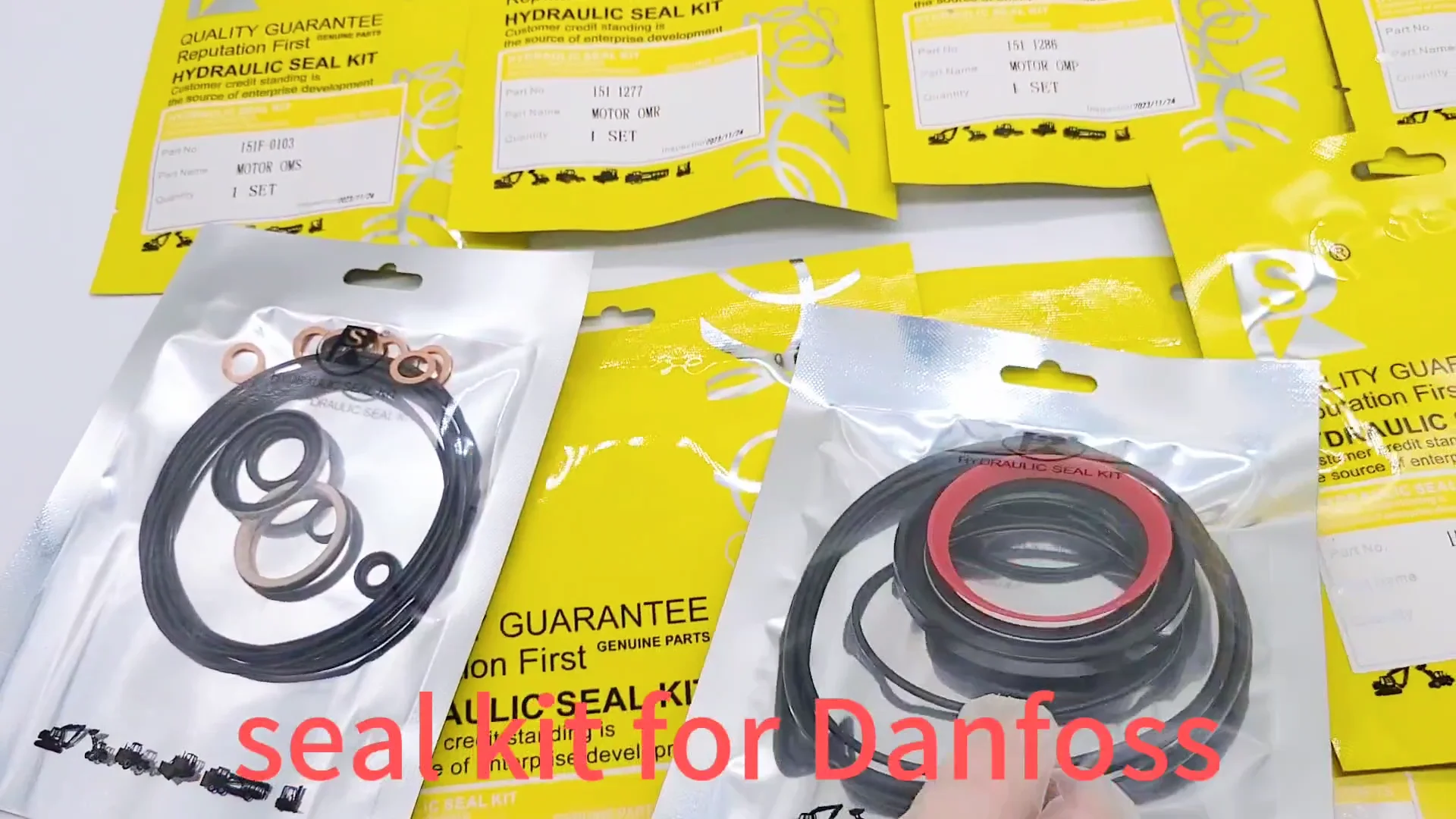 For Sauer Danfoss Omr Motor Seal Kit 151-1277 1511277 Genre Seals - Buy For Danfoss 151b0129 ...