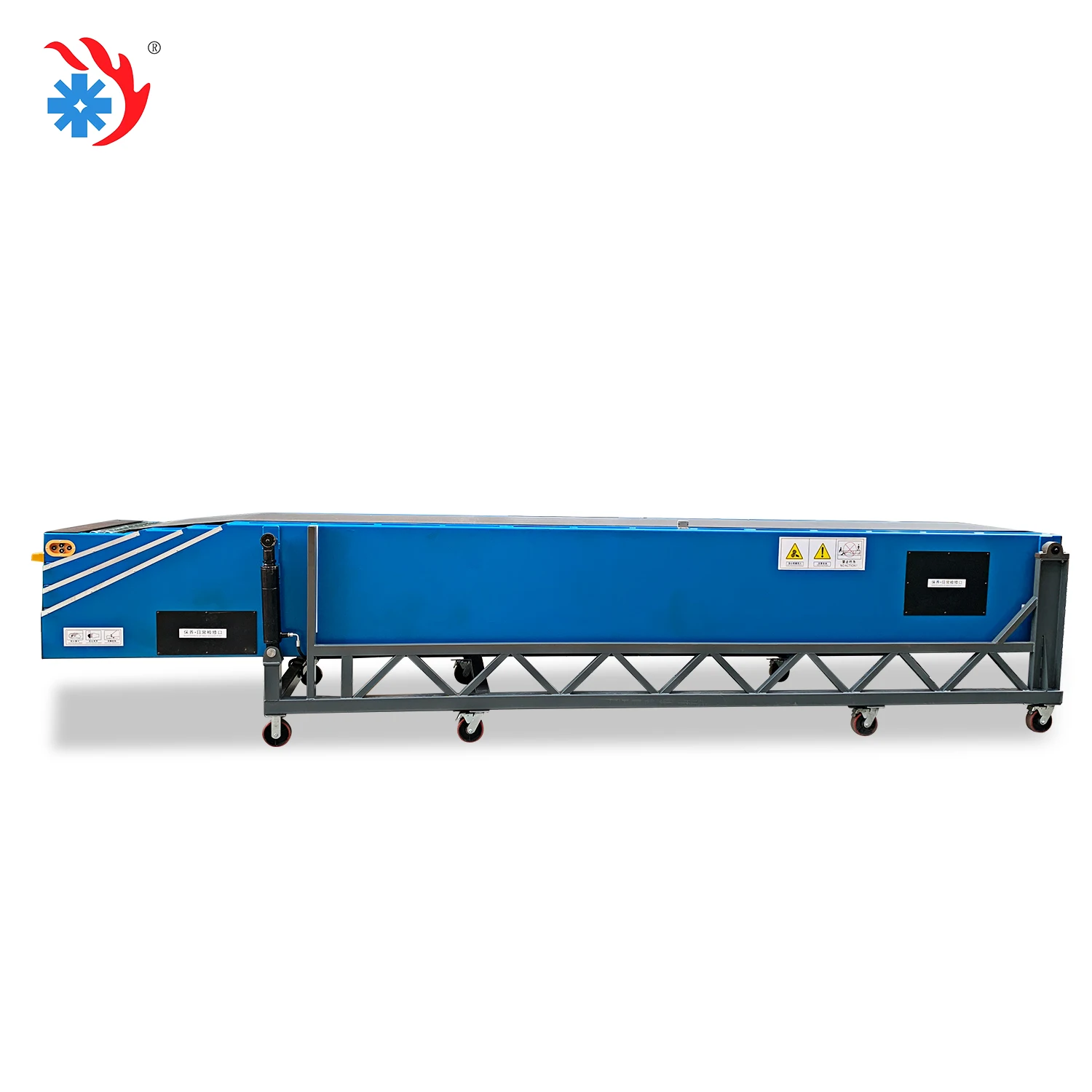4 Stages Telescopic Belt Conveyor - Max Reach 25m