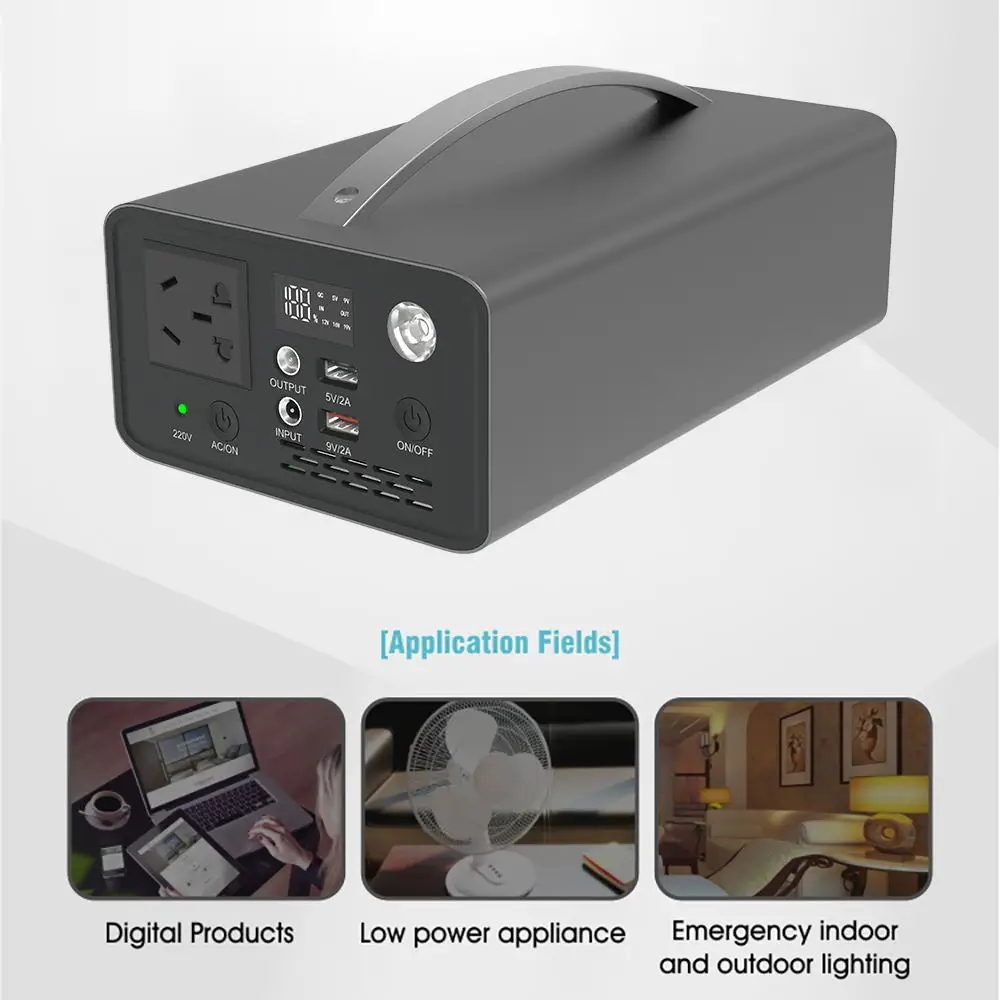 Outdoor Power Emergency Energy Storage Portable Mobile Power 300w For ...