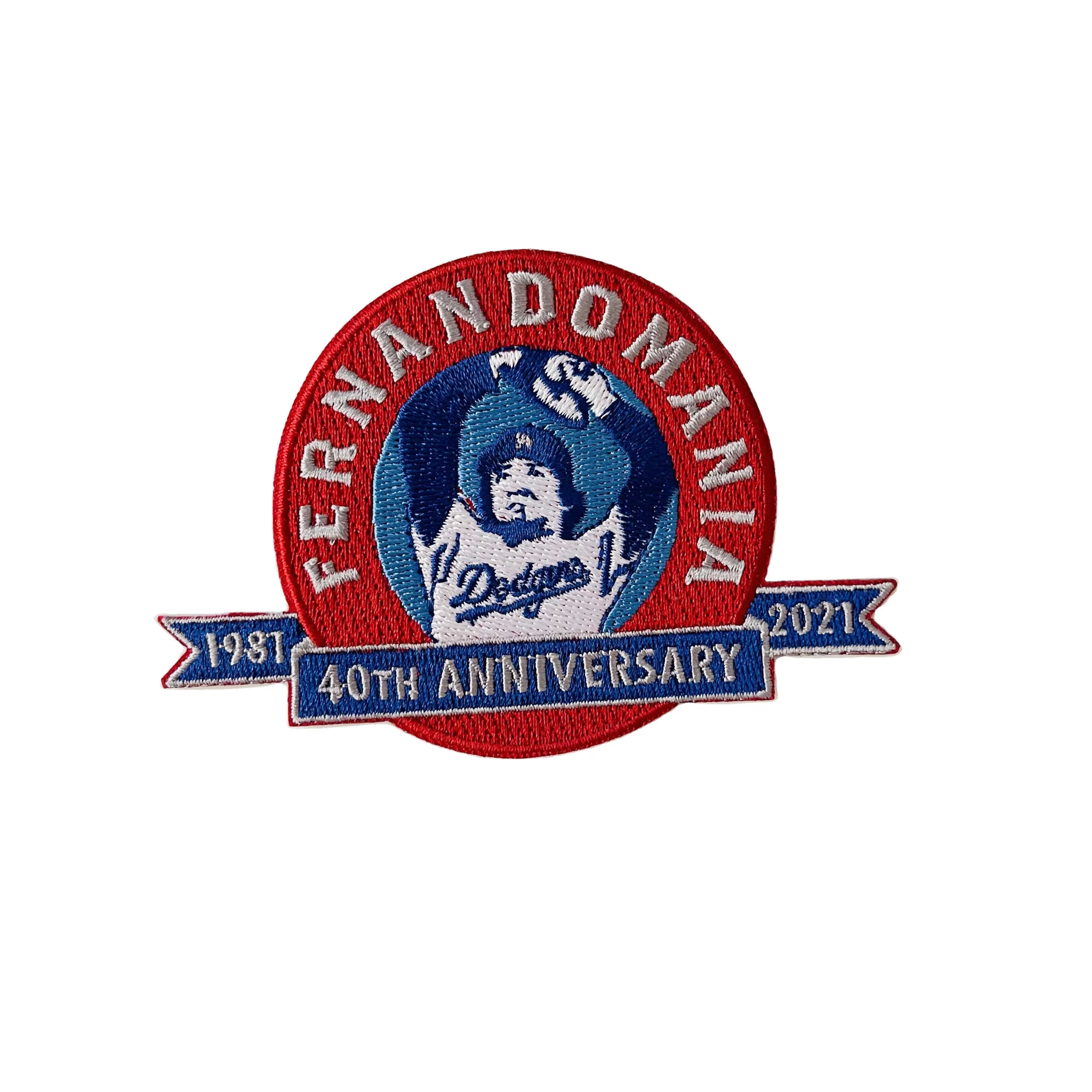Custom Embroidered 1941-2021 Fernando Mania 40th Anniversary iron on ...