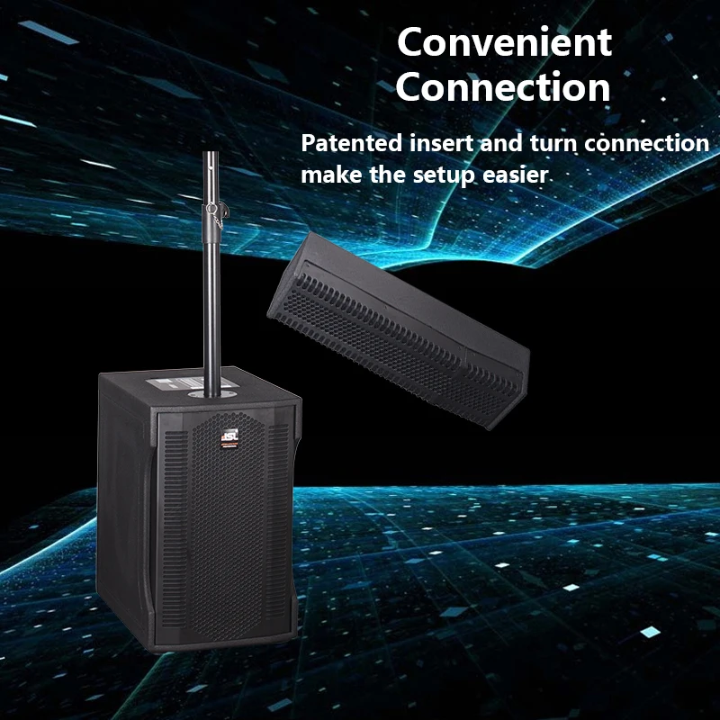 JSL Accuracy Pro Audio Column Speakers Professional Audio System Sound ...