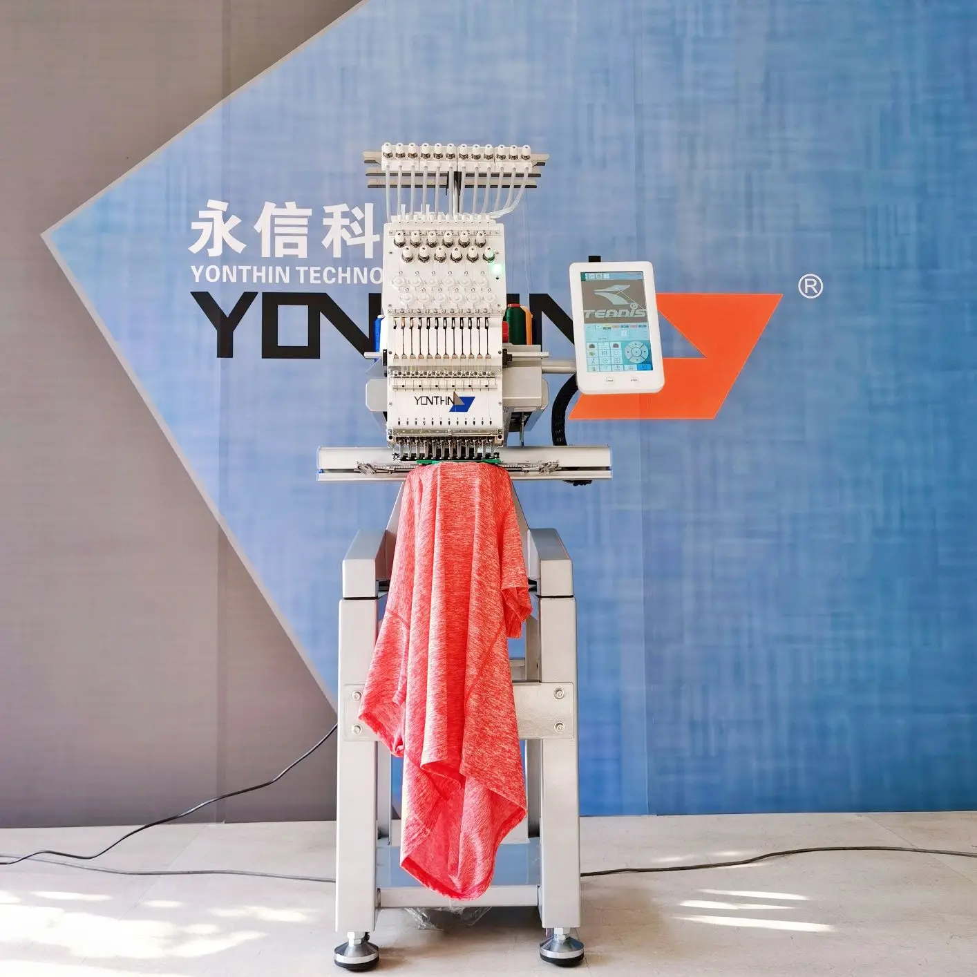 Yonthin 15 Needle Embroidery Machine - High Speed & Quality
